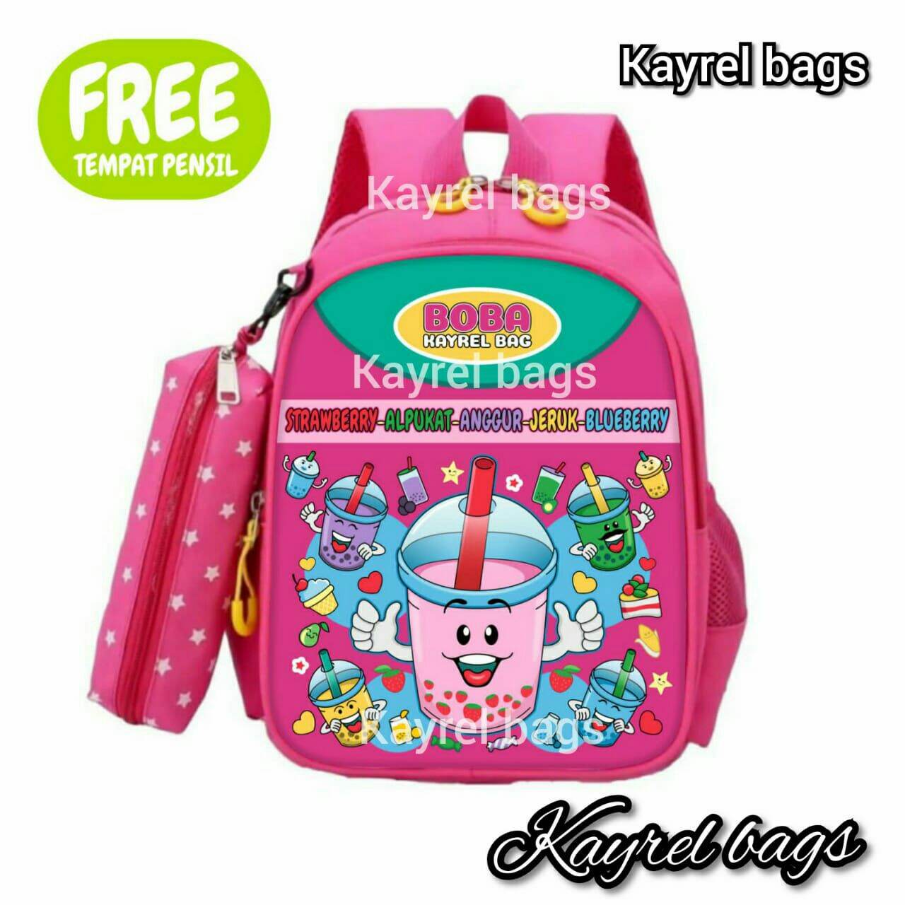 kayrel bags[ TAS SEKOLAH ANAK TK/SD TAS ANAK SEKOLAH TAS RANSEL ANAK ...