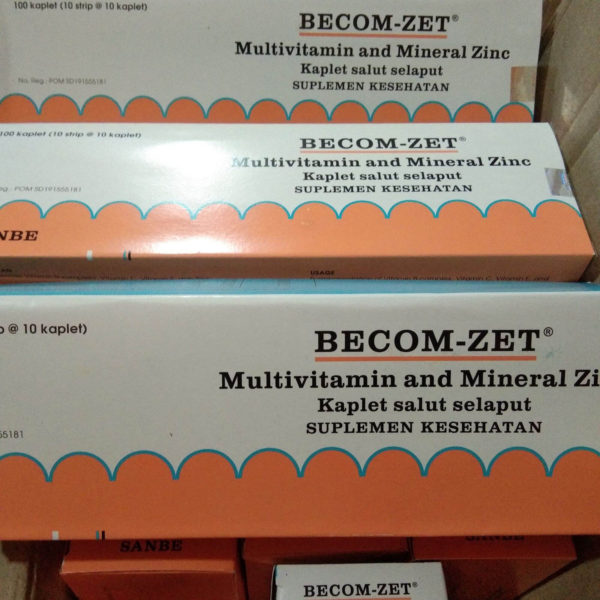 BECOM ZET 100 Kaplet exp. ockt 2023 | Lazada Indonesia