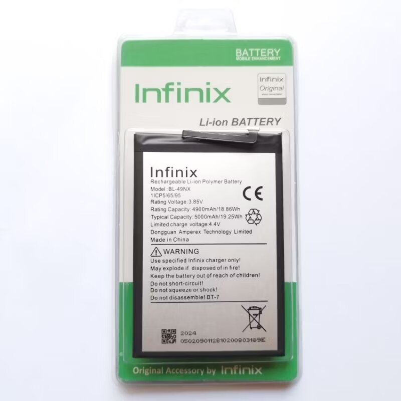 Baterai Batre Battery HP INFINIX HOT 40i X6528B ORIGINAL Model Kode ...
