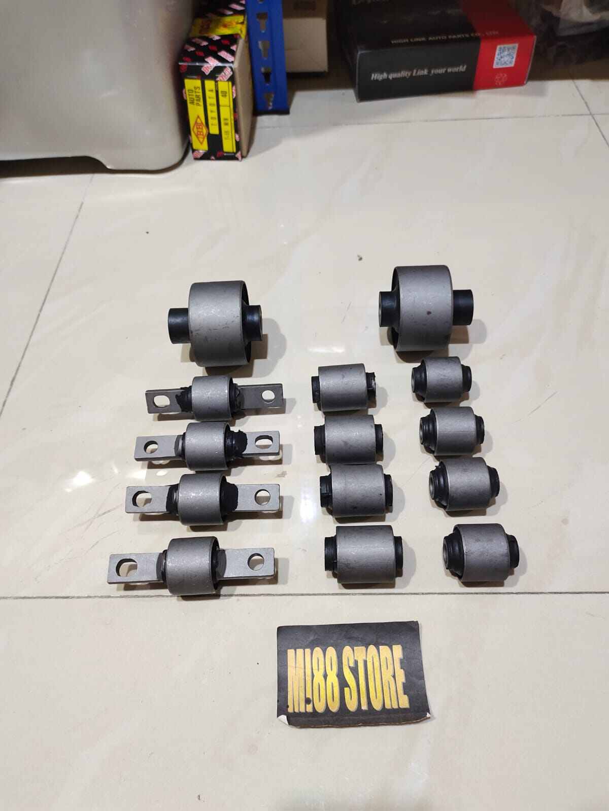 Bushing Bos Arm Belakang Set 14pcs Mitsubishi Lancer Evo 3 4 CB CK4 | Lazada Indonesia