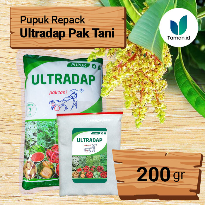 Pupuk Ultradap 200 gram Pak Tani Paket Murah Hemat Pupuk Pertumbuhan ...