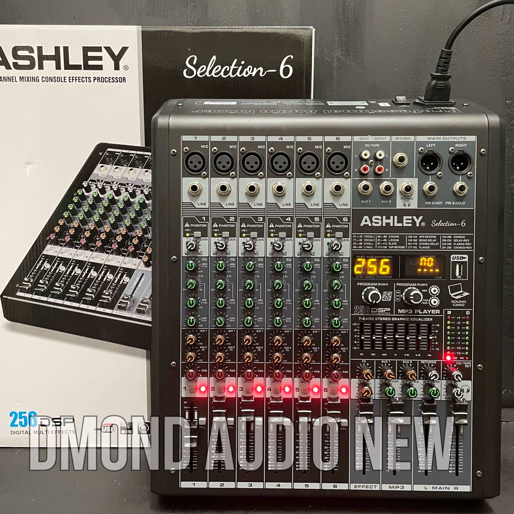 Mixer ashley selection6 original mixer 6 channel ashley selection 6 ...