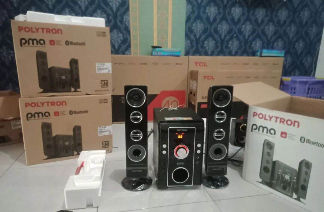 POLYTRON PMA 9506 RADIO FM SPEAKER AKTIF BLUETOOTH | Lazada Indonesia