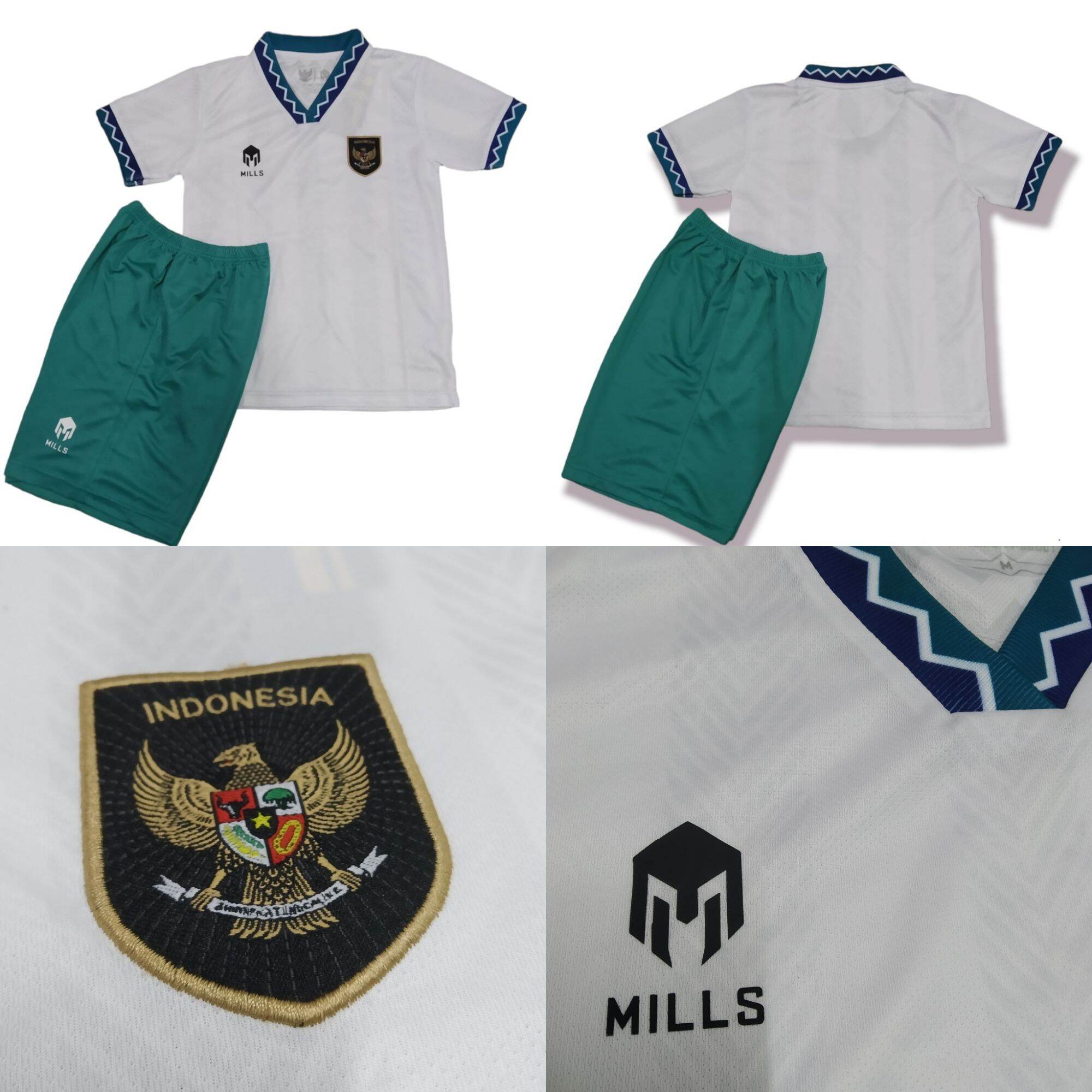 Baju Setelan anak Jersey Timnas Indonesia Kids Home Away Third / Kaos ...