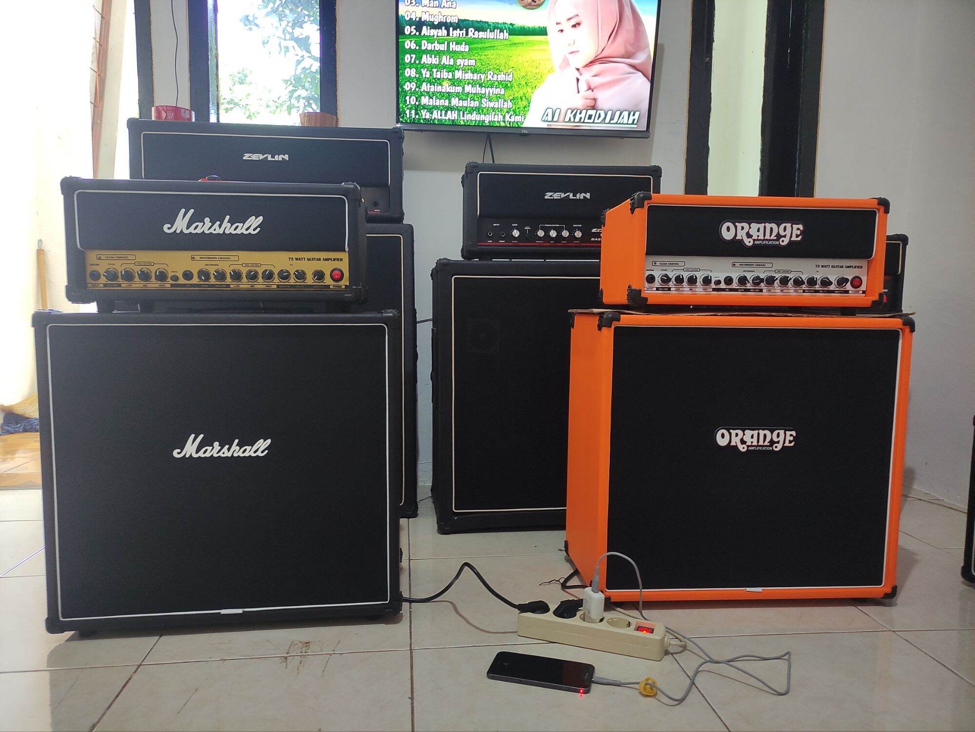 Ampli gitar head cabinet 12inch custom bergaransi | Lazada Indonesia