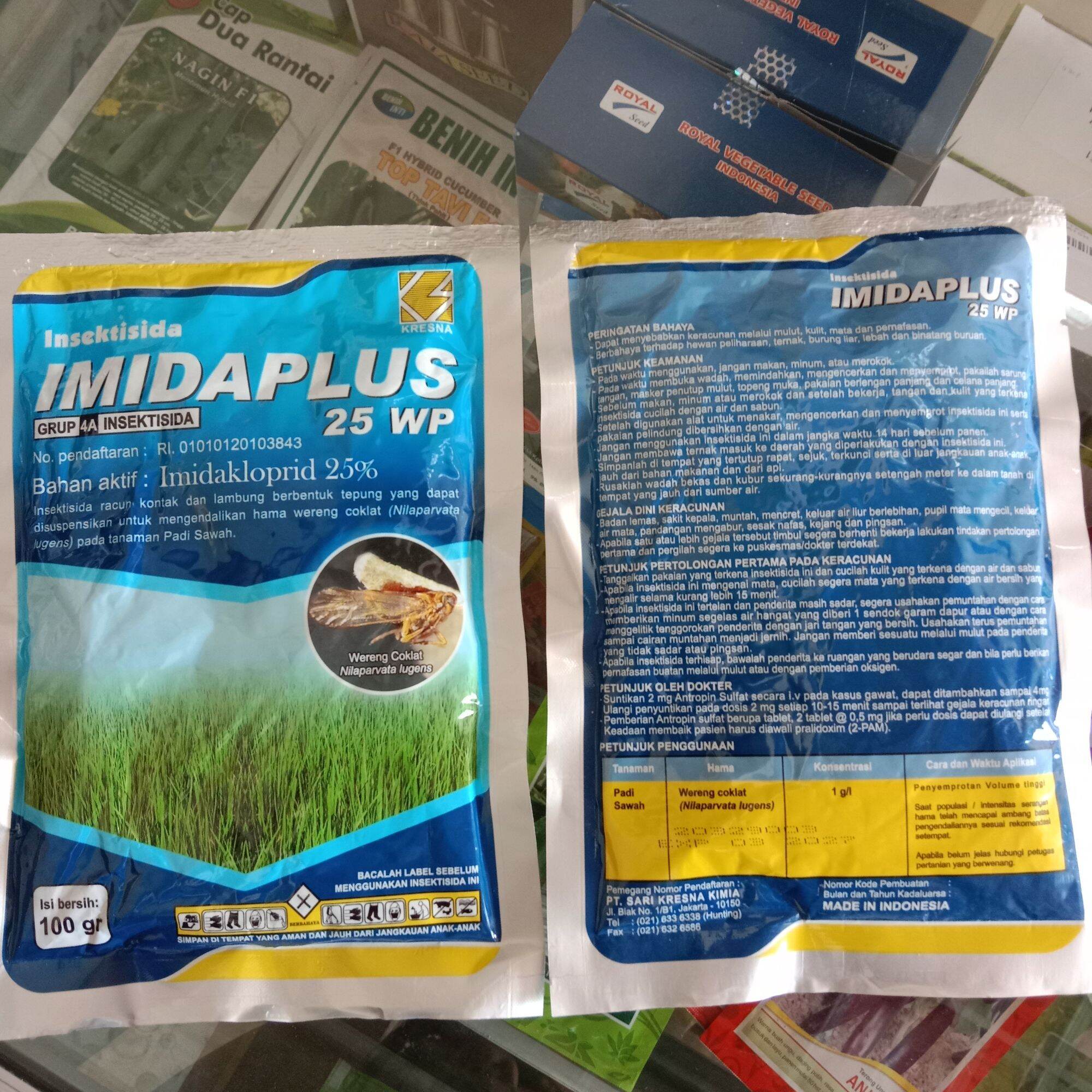 Insektisida IMIDA PLUS 25WP. Berat 100gr | Lazada Indonesia