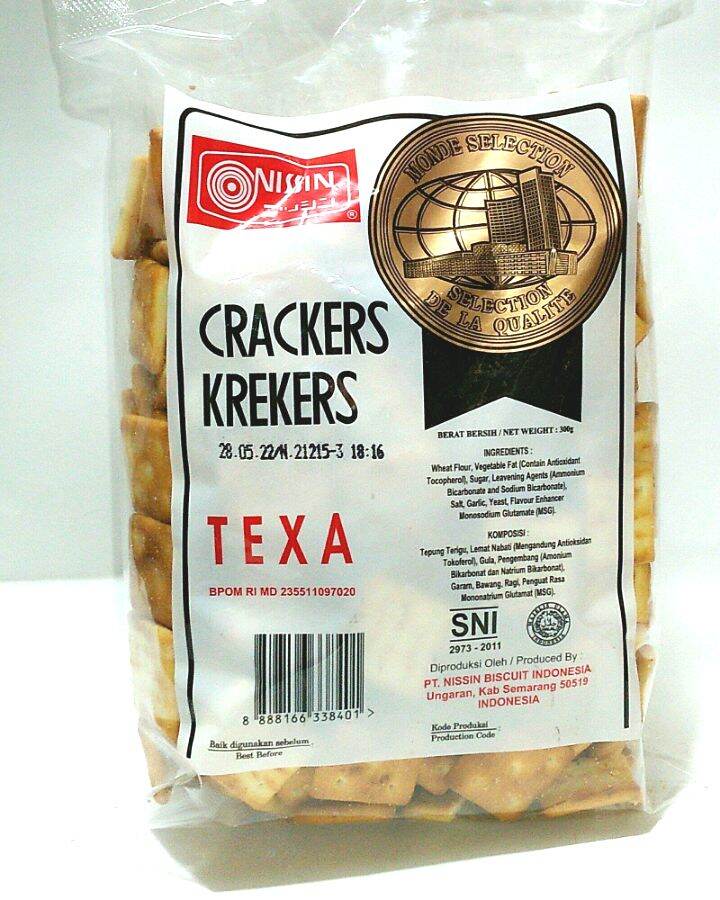BISCUIT NISSIN TEXA 300 gram - biscuit Crackers Krekers Nissin | Lazada ...