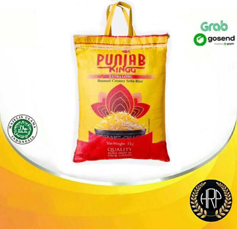 Beras Basmati Punjab King 5kg | Basmati Punjab Kingg | Creamy Sella ...