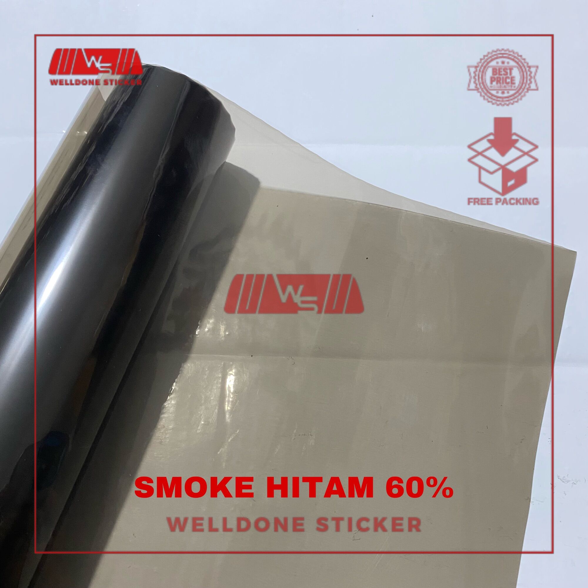 STIKER LAMPU SMOKE HITAM 80% ,60% dan HITAM DOFF UNTUK LAMPU DAN BODY ...