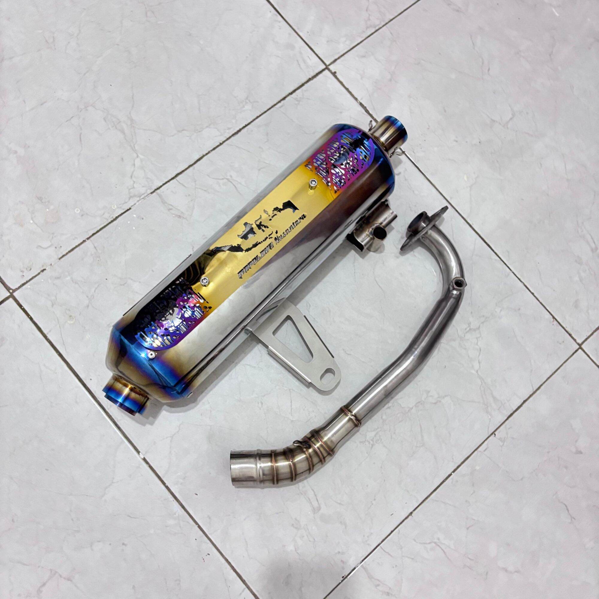 Knalpot standar racing honda Stylo 160 Papalova Nusantara | Lazada ...