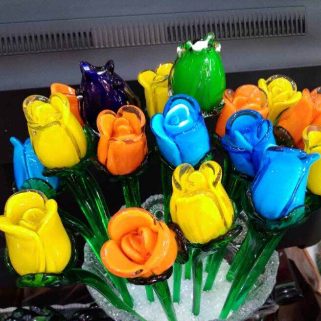 bunga kaca Kristal harga per tangkai | Lazada Indonesia