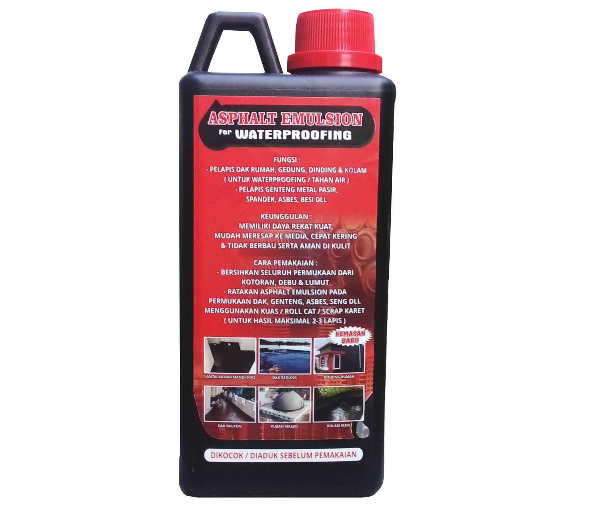 Cat Anti Bocor Pelapis Rembes Talang Air Dak Cor Atap Rumah Aspal Cair ...