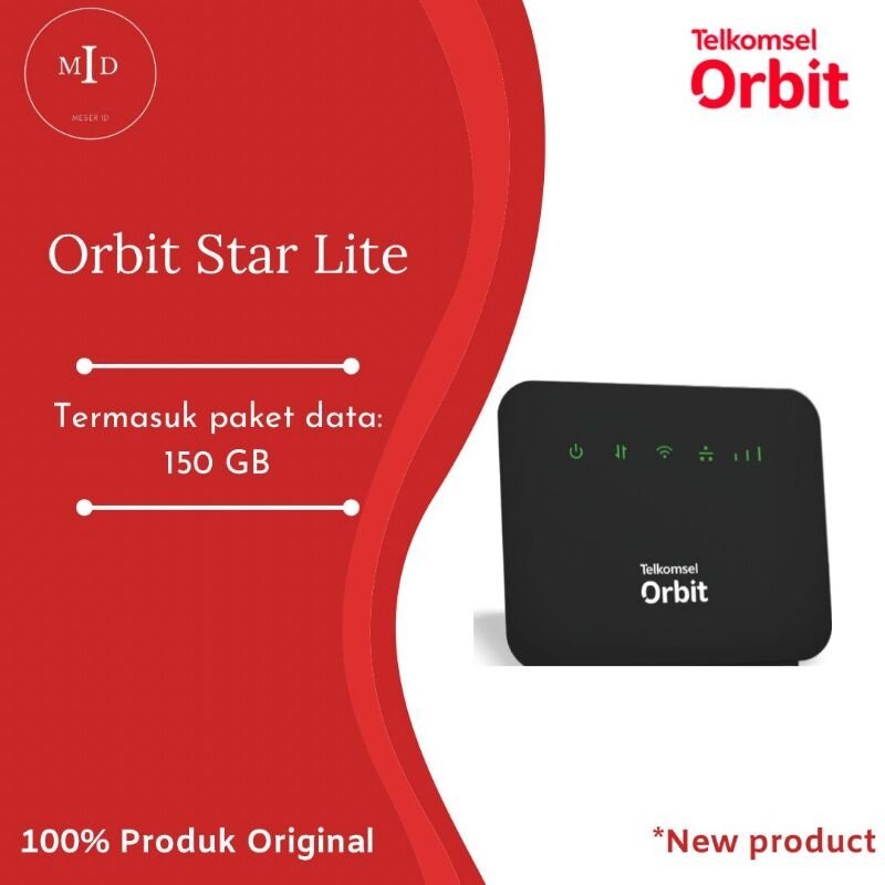 TELKOMSEL ORBITE STAR LITE MODEM WIFI 4G HIGH SPEED | Lazada Indonesia