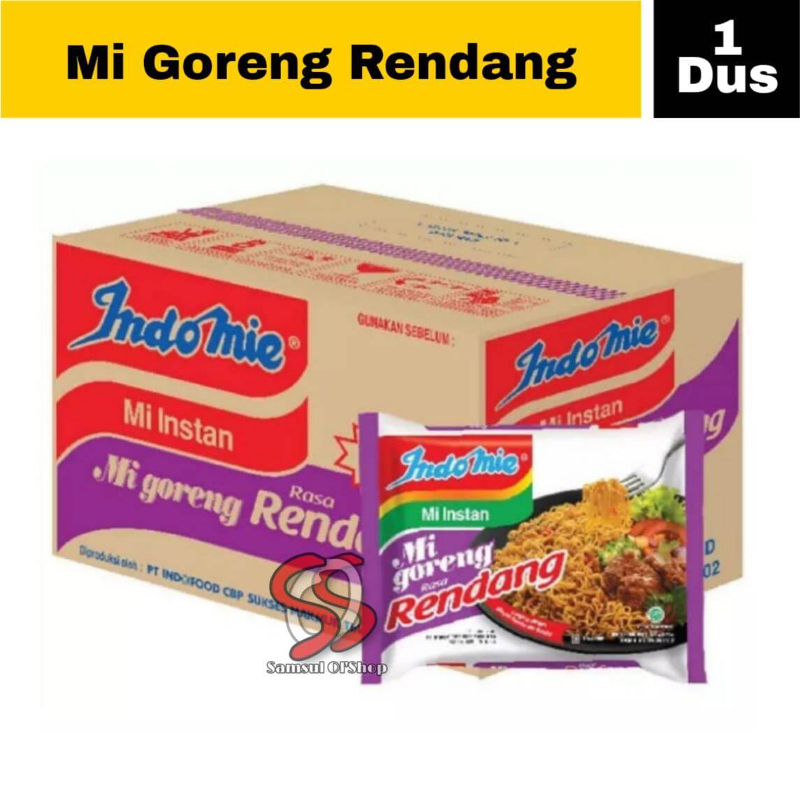 1 Dus Indomie Goreng Rasa Rendang Isi 40 Pcs | Lazada Indonesia