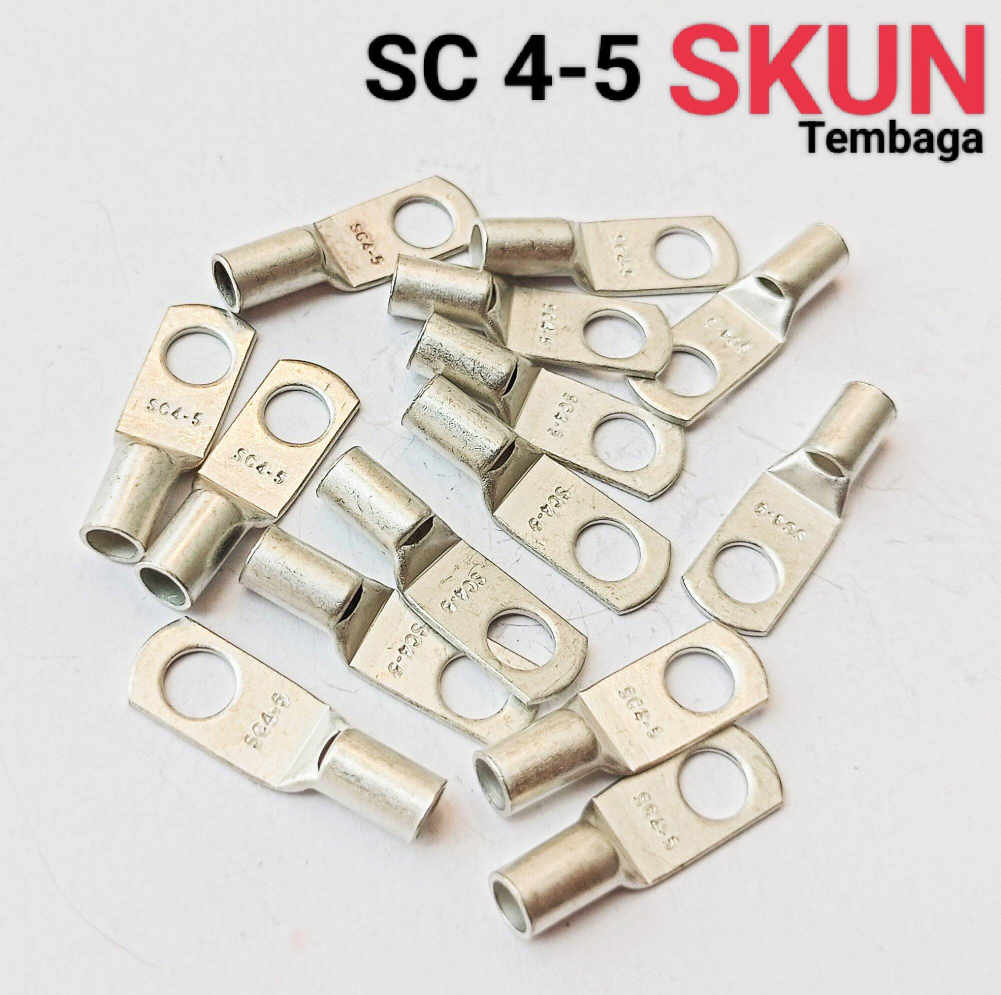 (PILIH UKURAN) SKUN KABEL TEMBAGA SKUN KABEL 4MM SKUN KABEL 6MM SKUN ...