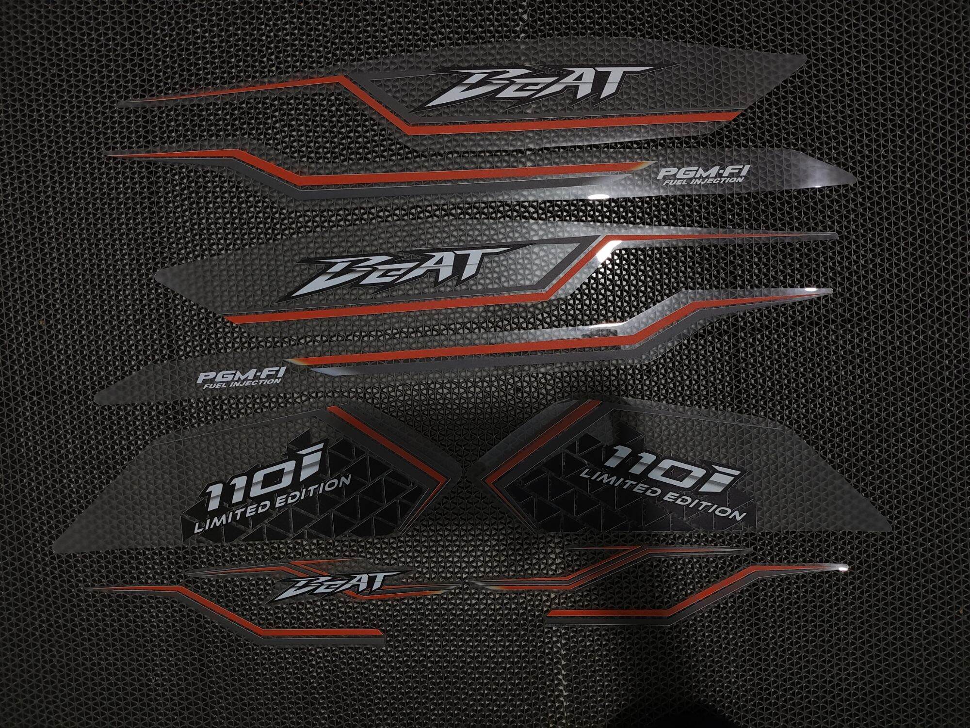 STRIPING TRANSPARAN HONDA BEAT DELUXE 2020 LIST OREN DESAIN SIMPEL ...