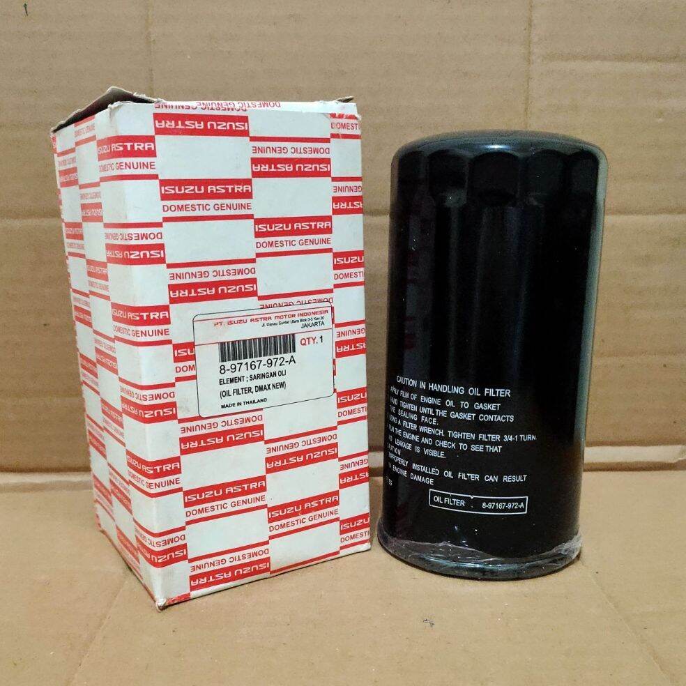 filter oli saringan oli isuzu DMAX 4jj | Lazada Indonesia