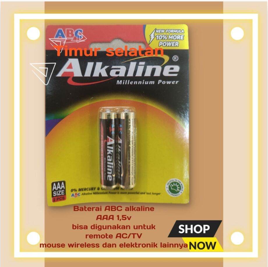 Baterai ABC biru AAA Baterai remote Ac TV | Lazada Indonesia