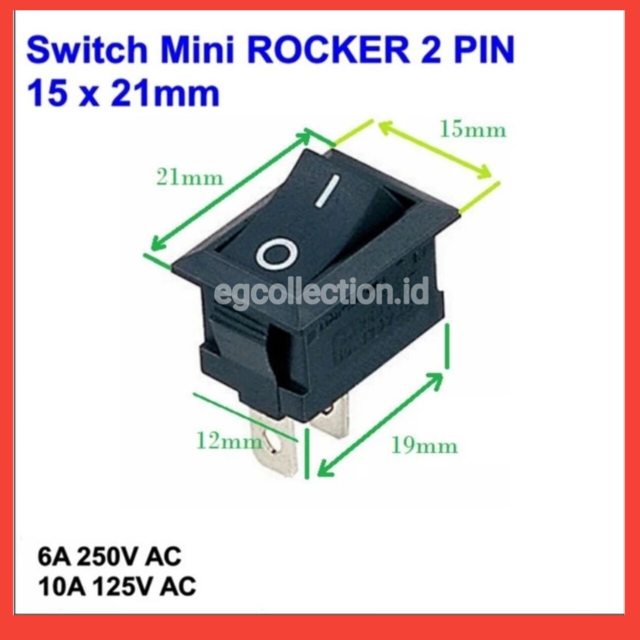 Switch on off ukuran 2x1.5 | Lazada Indonesia