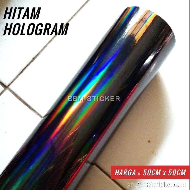 Sticker SKOTLET HOLOGRAM warna hitam stiker scotlite motor | Lazada ...