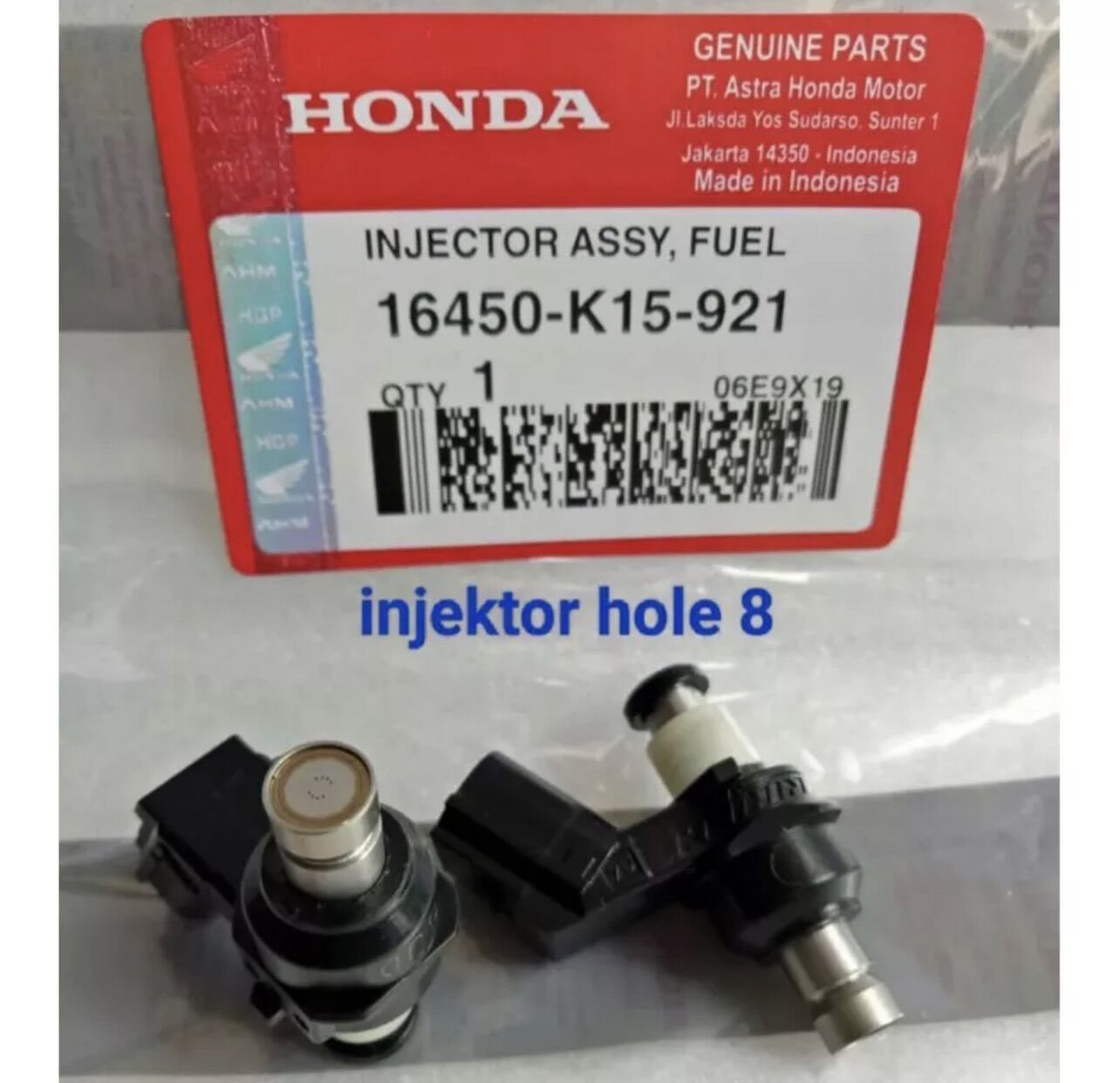 INJECTOR INJEKTOR ASSY FUEL HONDA CB 150 R VERZA CRF CBR 150 R 8 HOLE ...