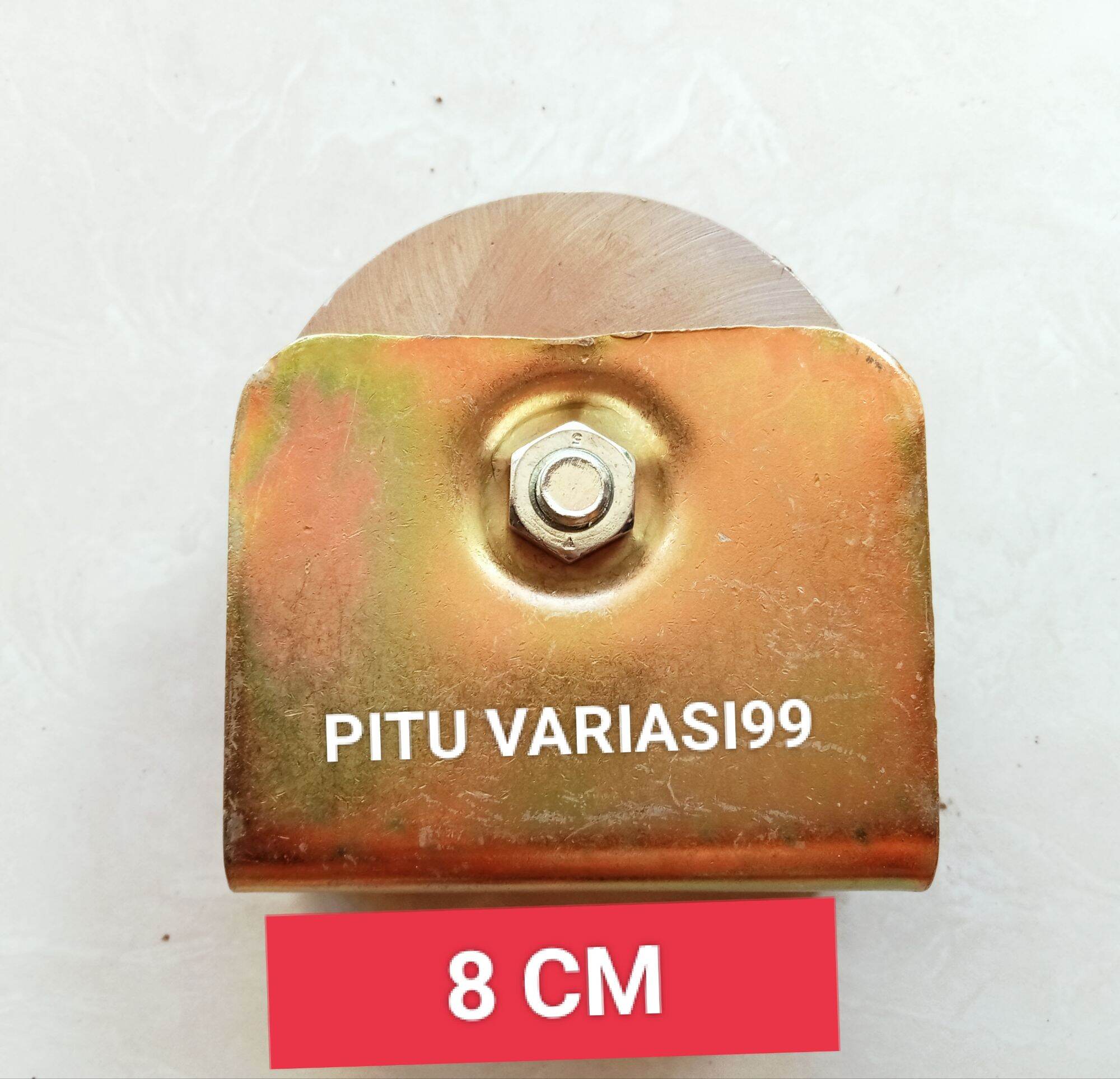 RODA PAGAR SUPER AS 8CM BEHEL U DAN SIKU | Lazada Indonesia