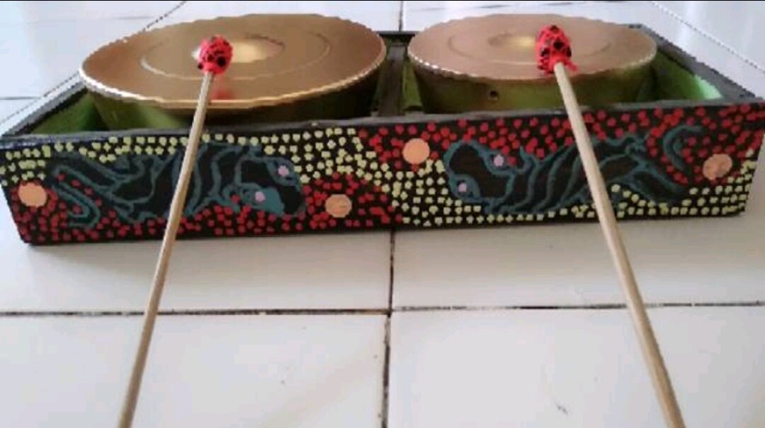 mainan anak alat musik tradisional gamelan kenong jawa | Lazada Indonesia