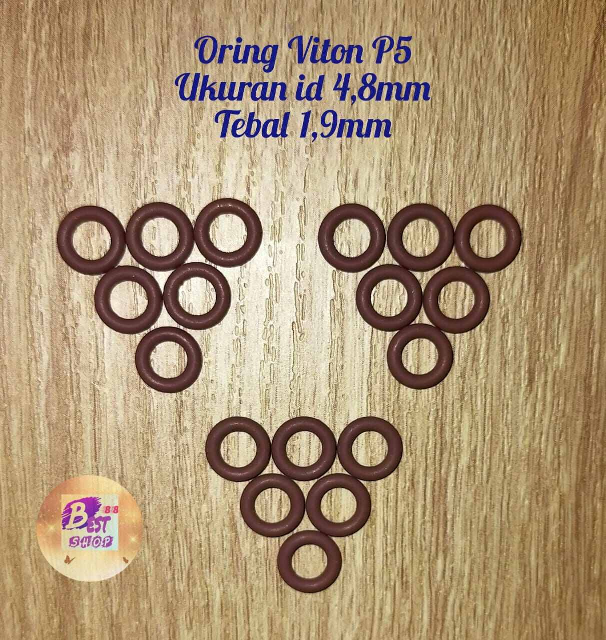 Sil Oring Viton Ukuran Id 4,8mm Tebal 1,9mm | Lazada Indonesia
