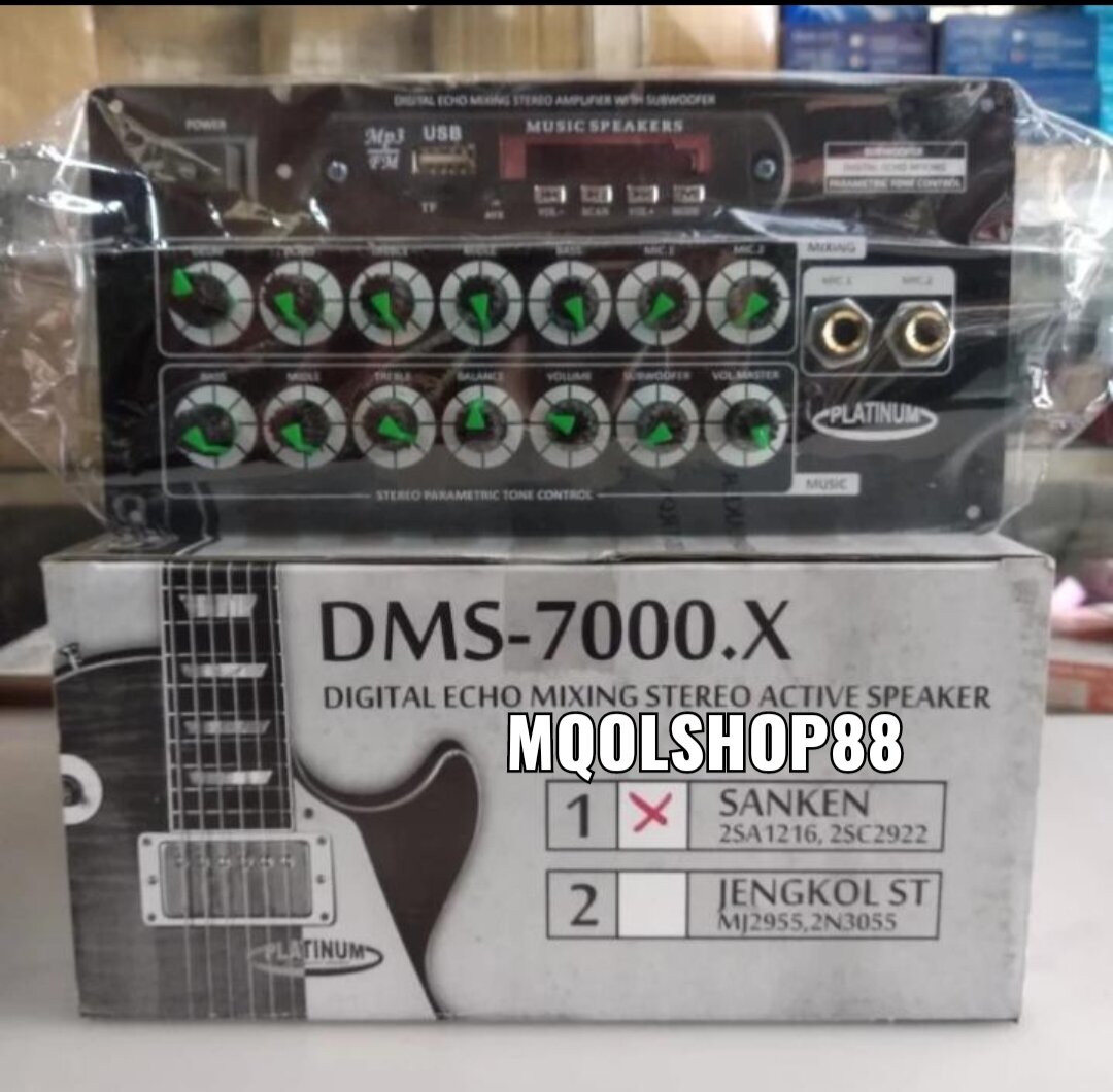 KIT TONE CONTROL SPEAKER AKTIF STEREO + POWER + MP3 + SUBWOOFER DMS ...