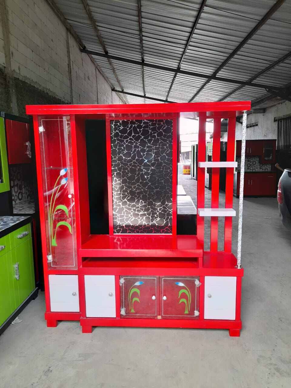 Bufet TV PVC multiplek khusus jabodetabek | Lazada Indonesia