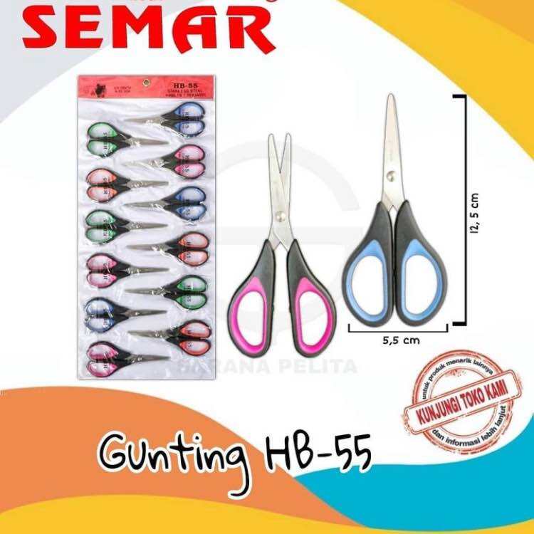 Gunting Gunindo Semar HB-55 | Lazada Indonesia