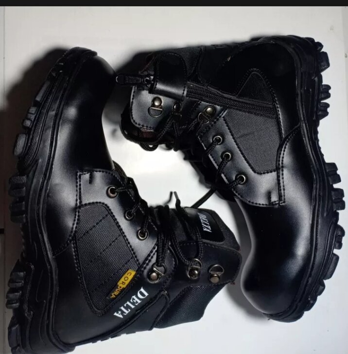 SEPATU SAFETY DELTA HITAM 6" | Lazada Indonesia