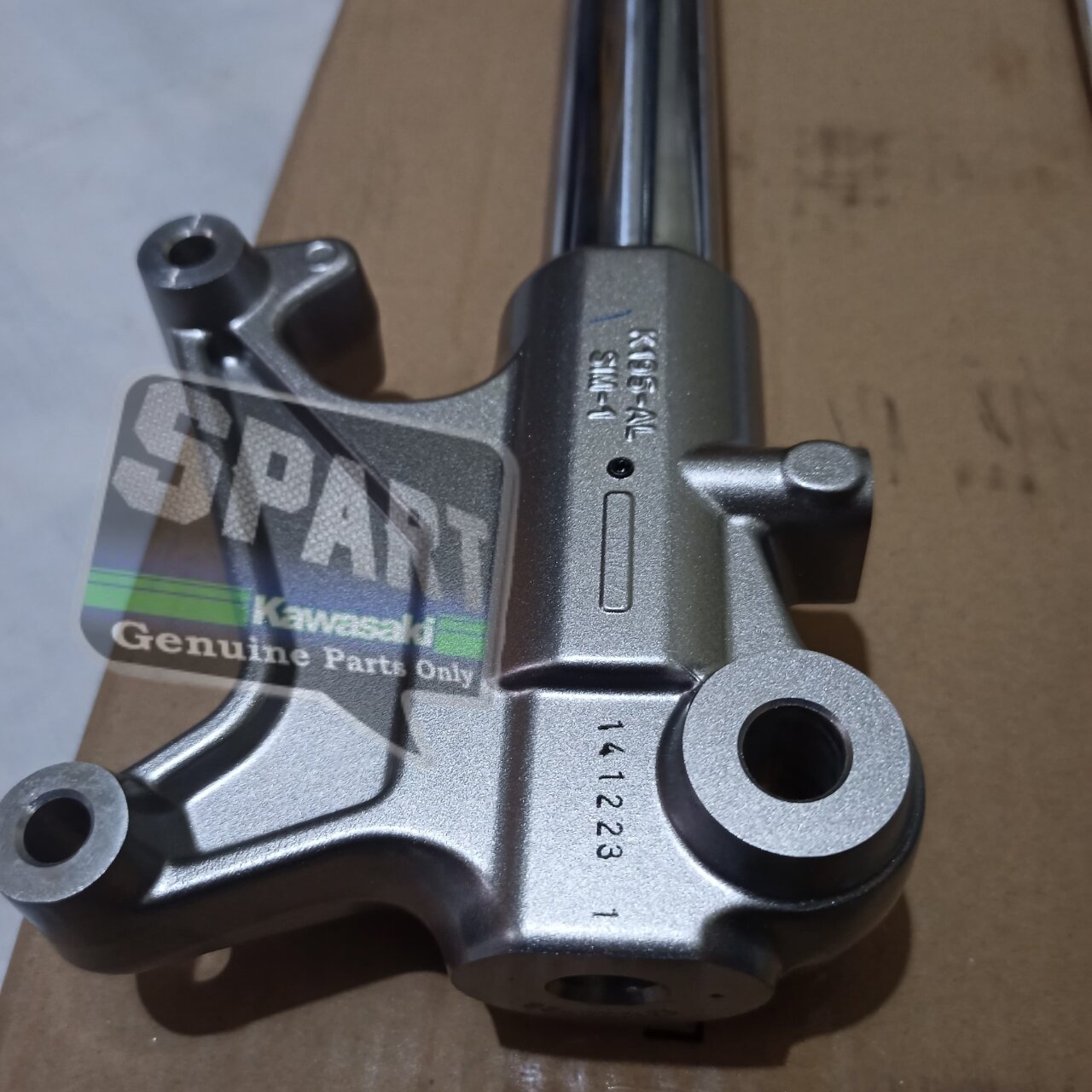 AS PIPA SHOCK SHOK DEPAN USD KIRI D-TRACKER 150 ORIGINAL KAWASAKI ...