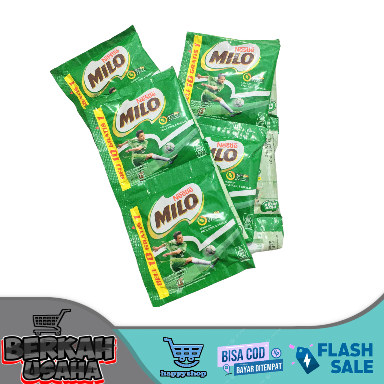 Nestle Milo Sachet satu Renceng 10 pcs | Lazada Indonesia