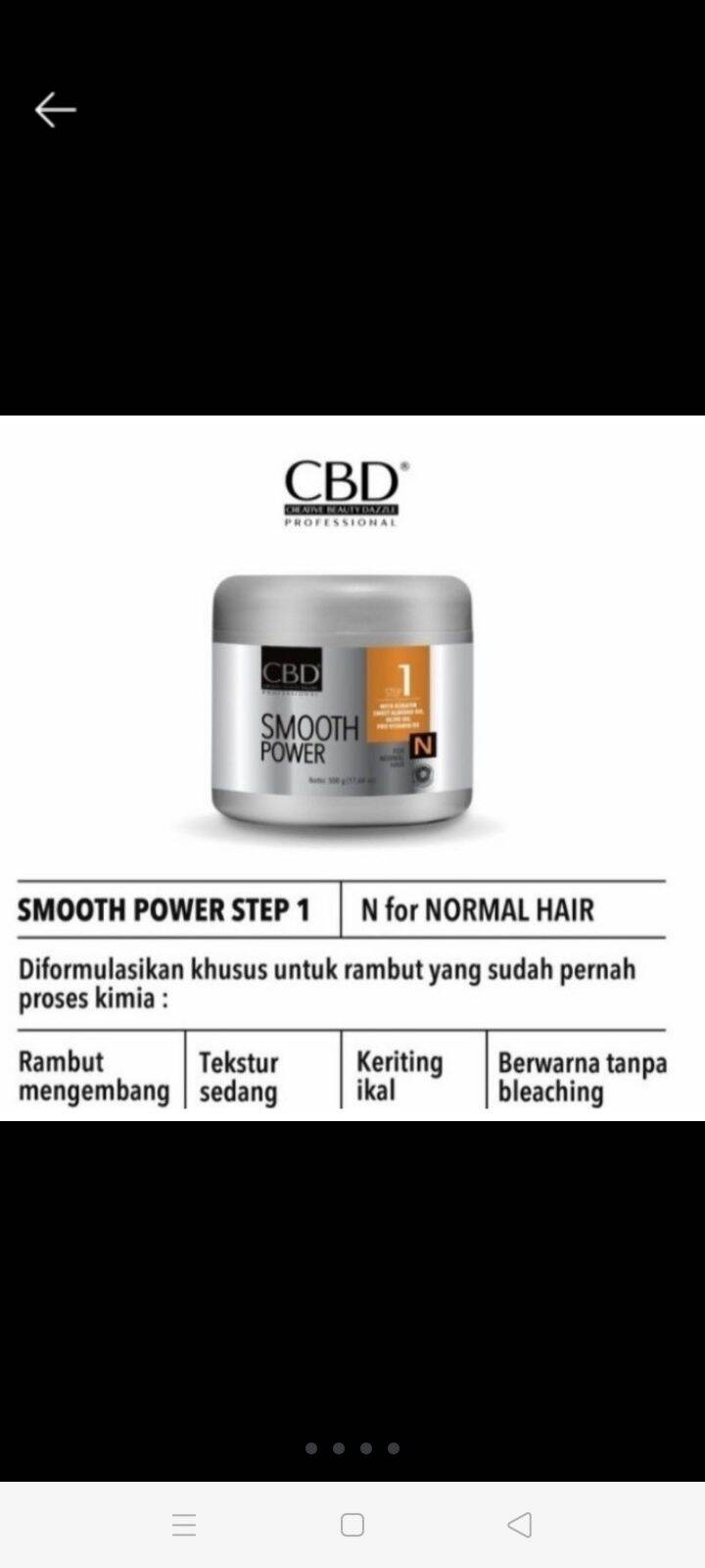 CBD SMOOTH POWER 500g | Lazada Indonesia