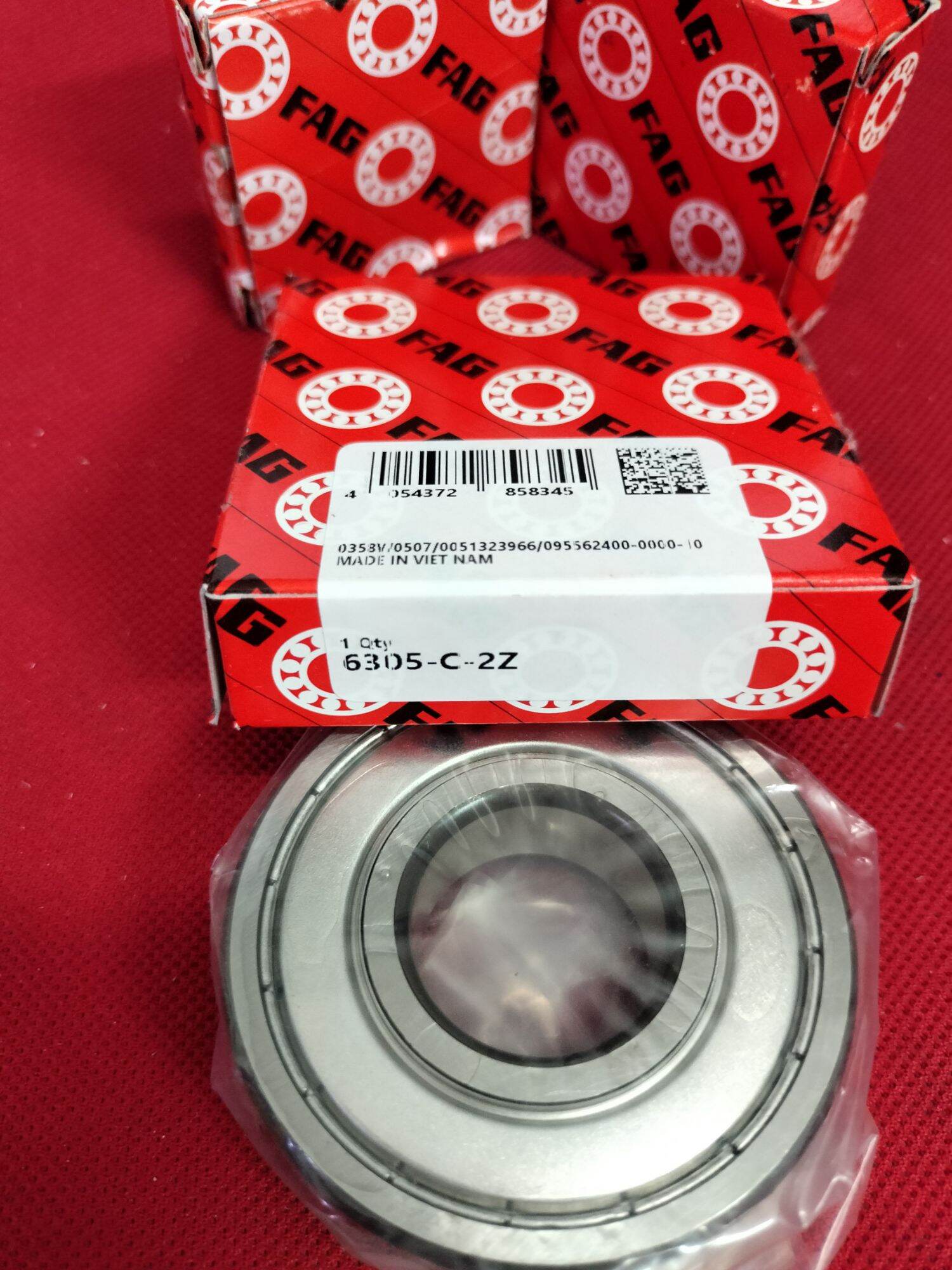 Bearing 6305 ZZ / 6305 ZZ C3 FAG ORIGINAL | Lazada Indonesia