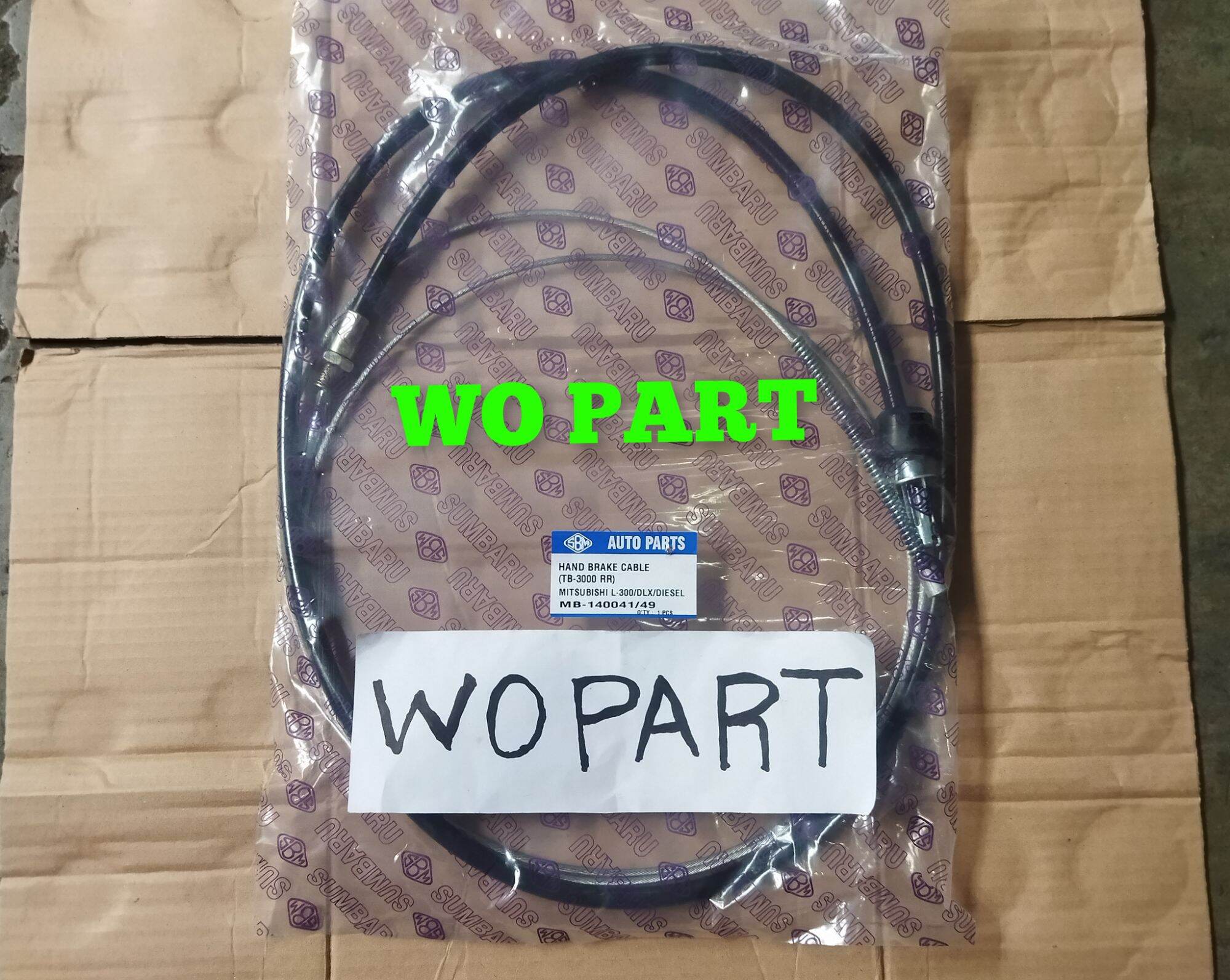 kabel rem tangan belakang L300 diesel bensin Hand brake cable kanan dan ...