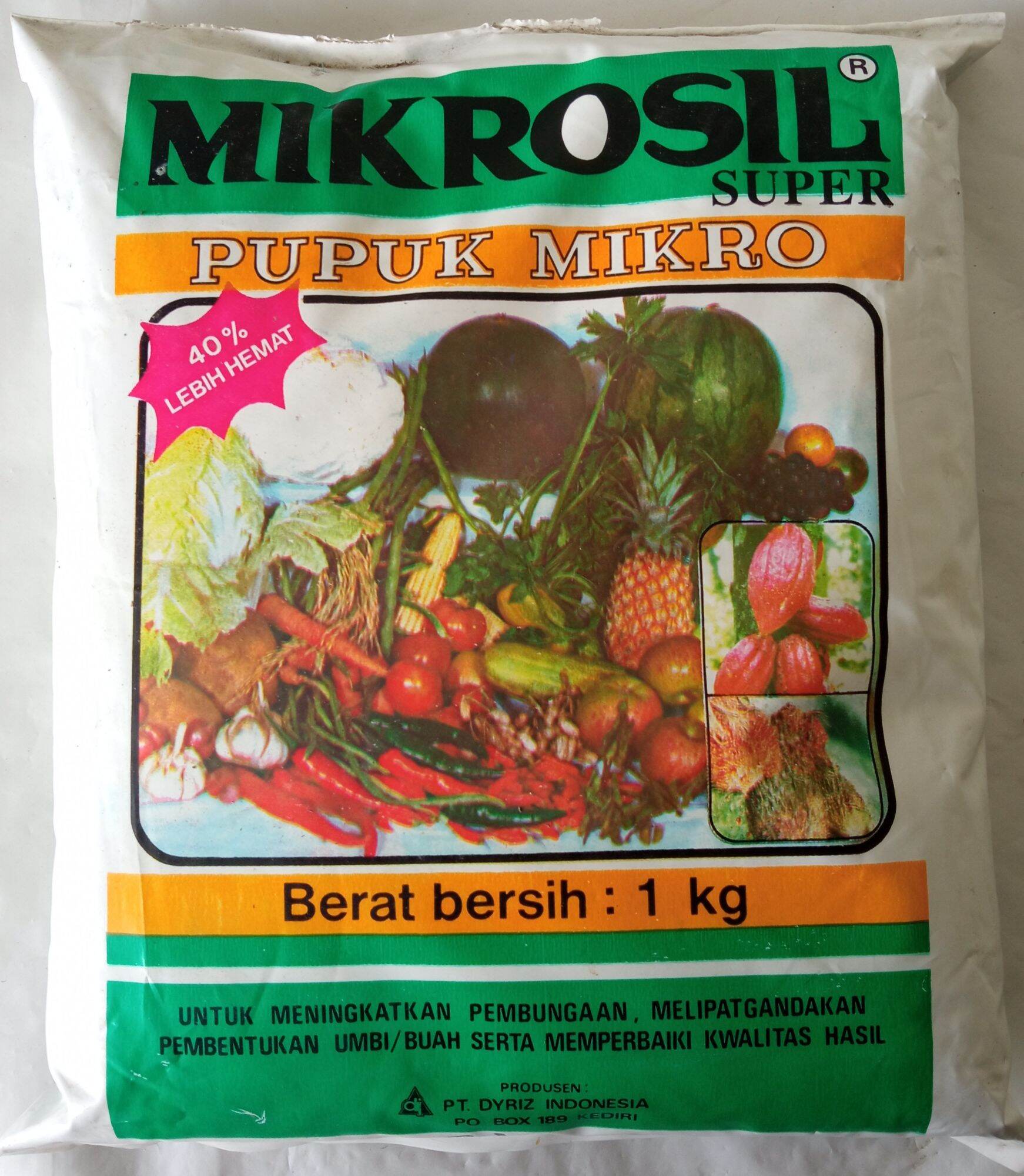 PUPUK MIKRO MIKROSIL SUPER 1 KG | Lazada Indonesia