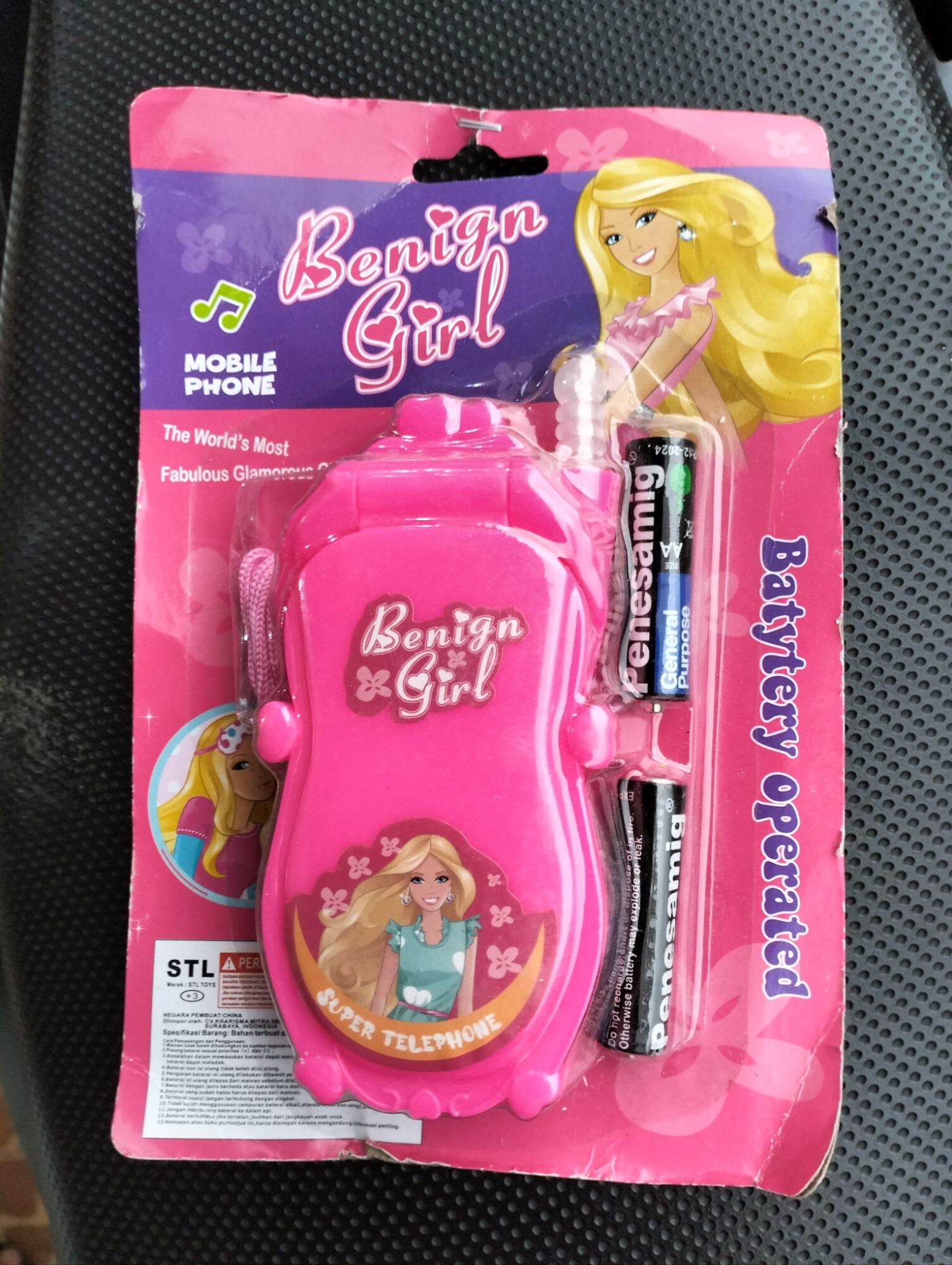mainan hp lipat karakter Barbie/mainan anak kekinian | Lazada Indonesia