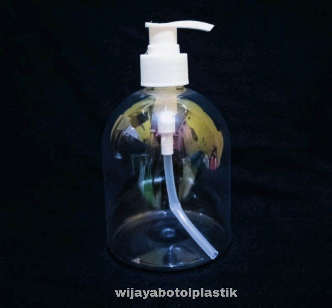 Botol Pump 500 Ml Oval/Botol Sabun Cair/Botol Handsoap 500 Ml/Botol ...
