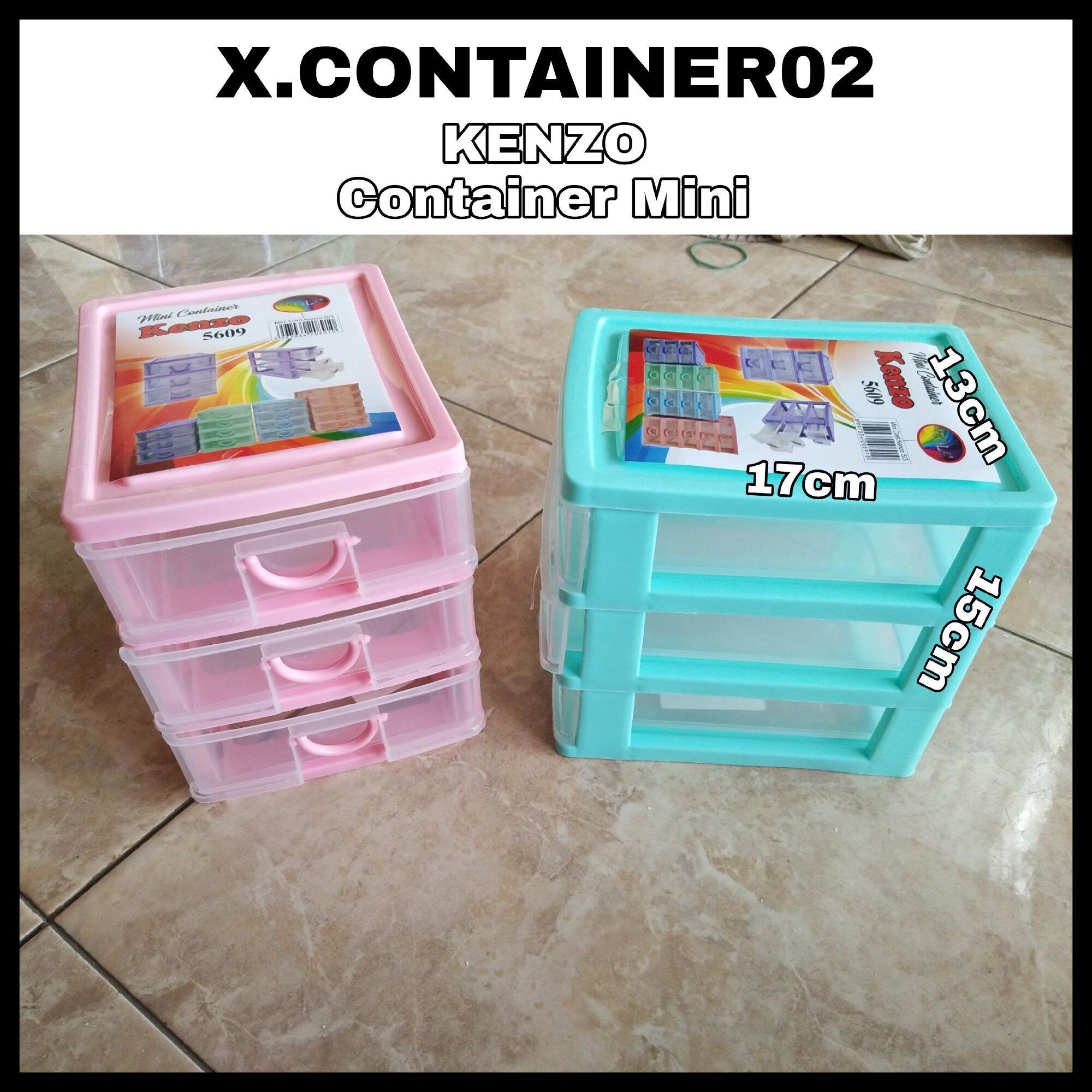 Laci Mini Susun 3 Container kenzo | Lazada Indonesia