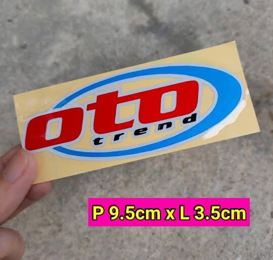 Stiker cutting logo oto trend thailand | Lazada Indonesia