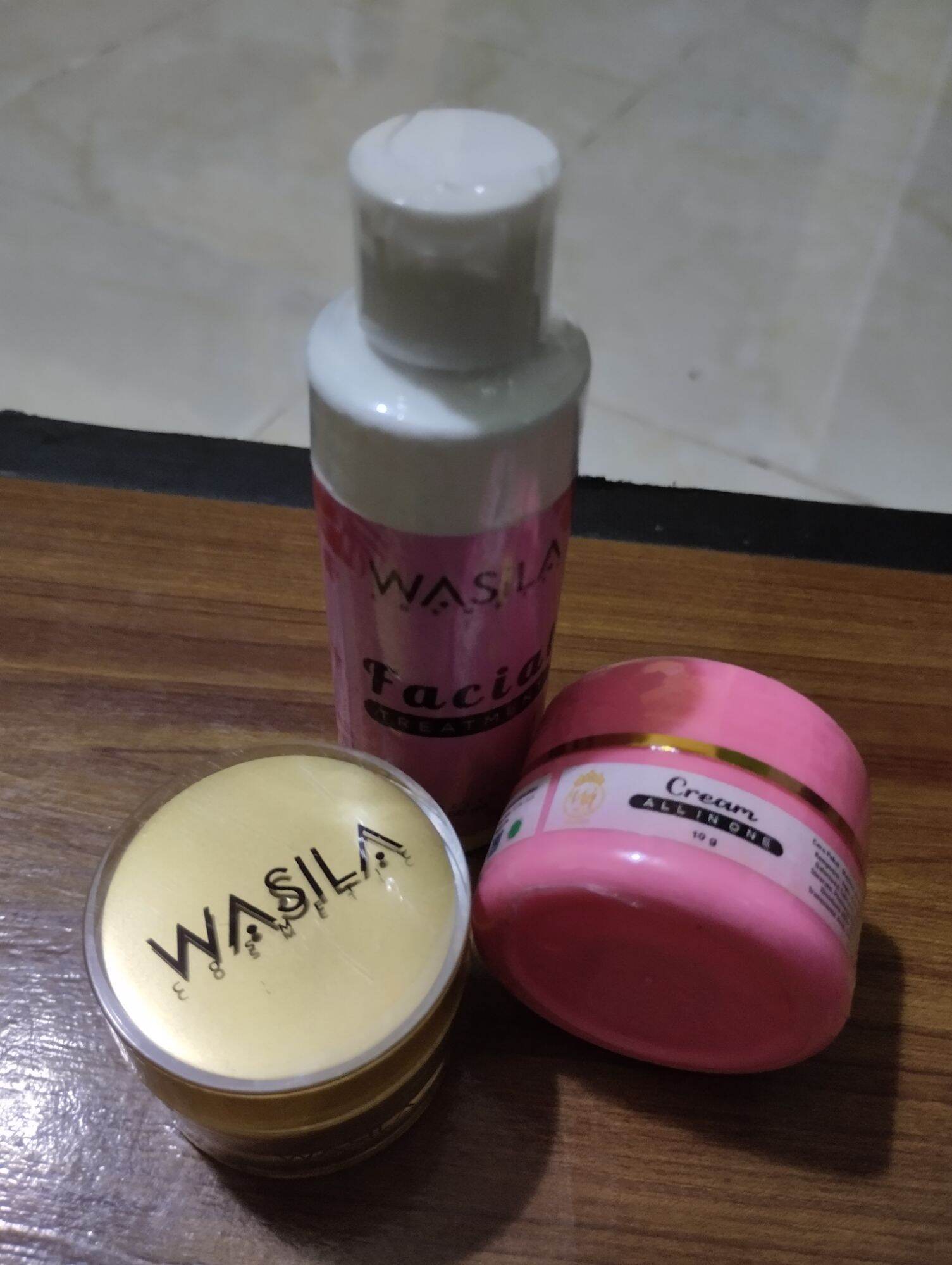WASILA COSMETIC PAKET PREMIUM PINK SERUM ISI 5/ WASILA COSMETIC PAKET ...