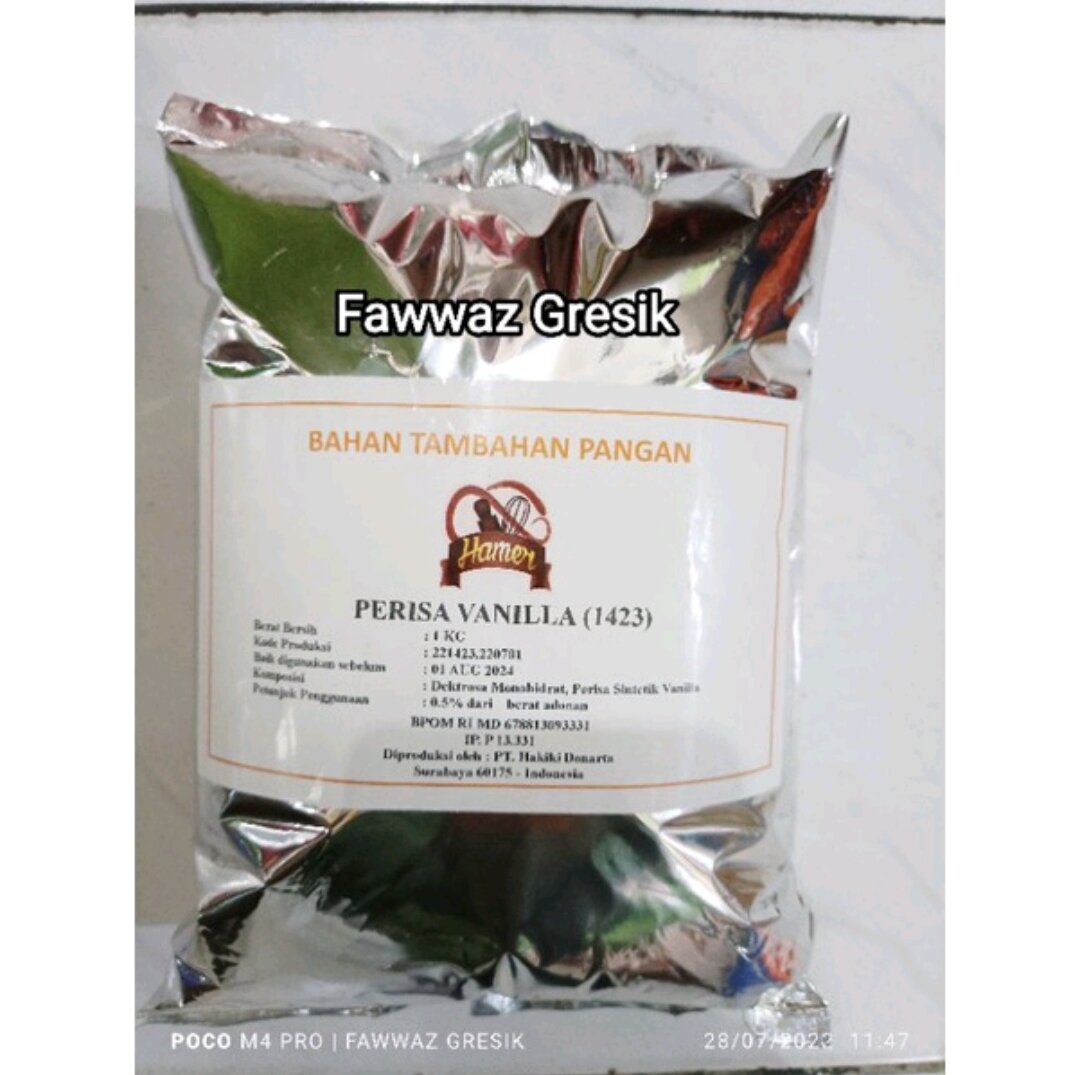 Vanila / Vanili Susu HAMER Perisa Bubuk 1kg ( EKSTRAK / ESEN / FLAVOUR ...