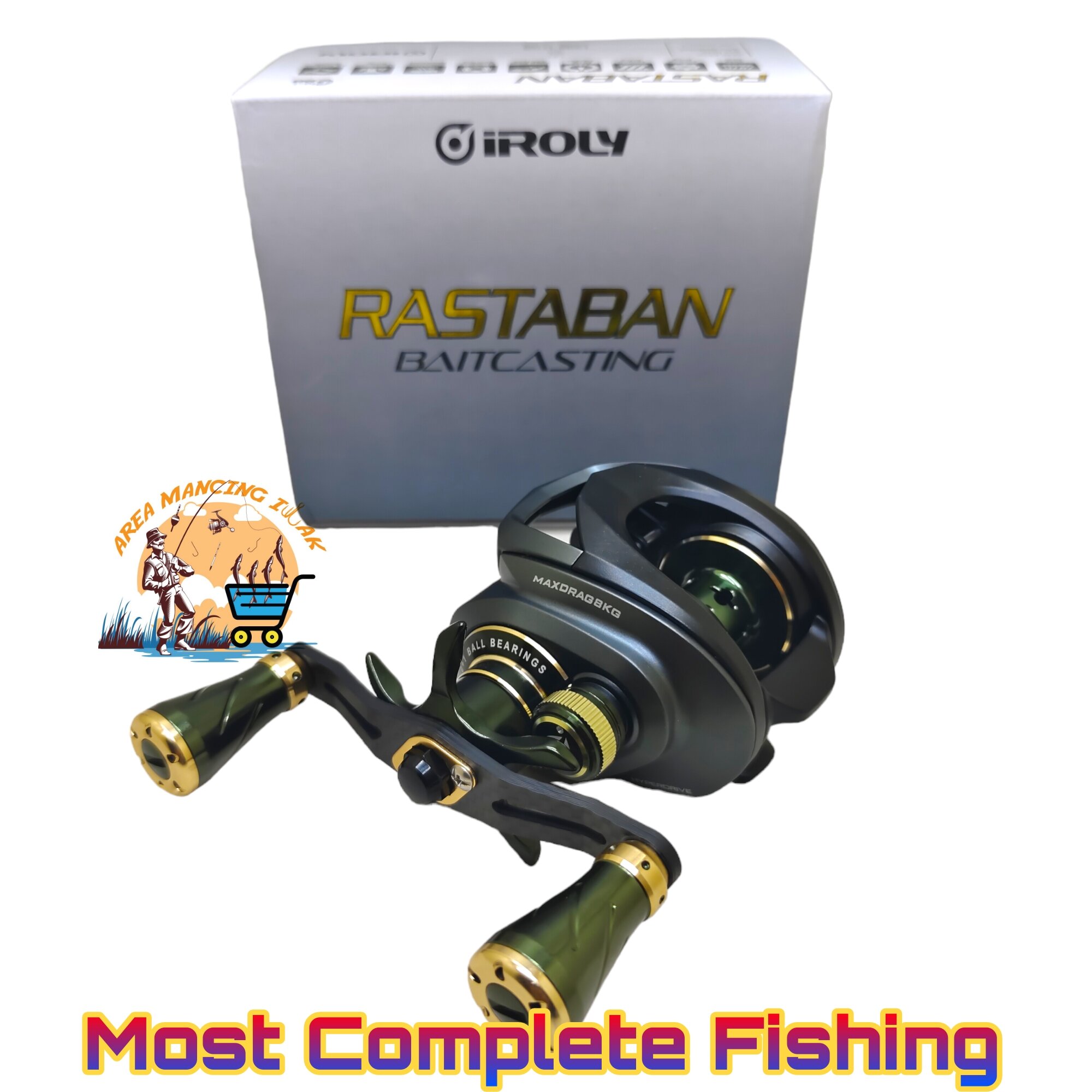 PESTA GAJIAN Reel Iroly Rastaban & Aranka - Alumunium Body Drag Clicker ...