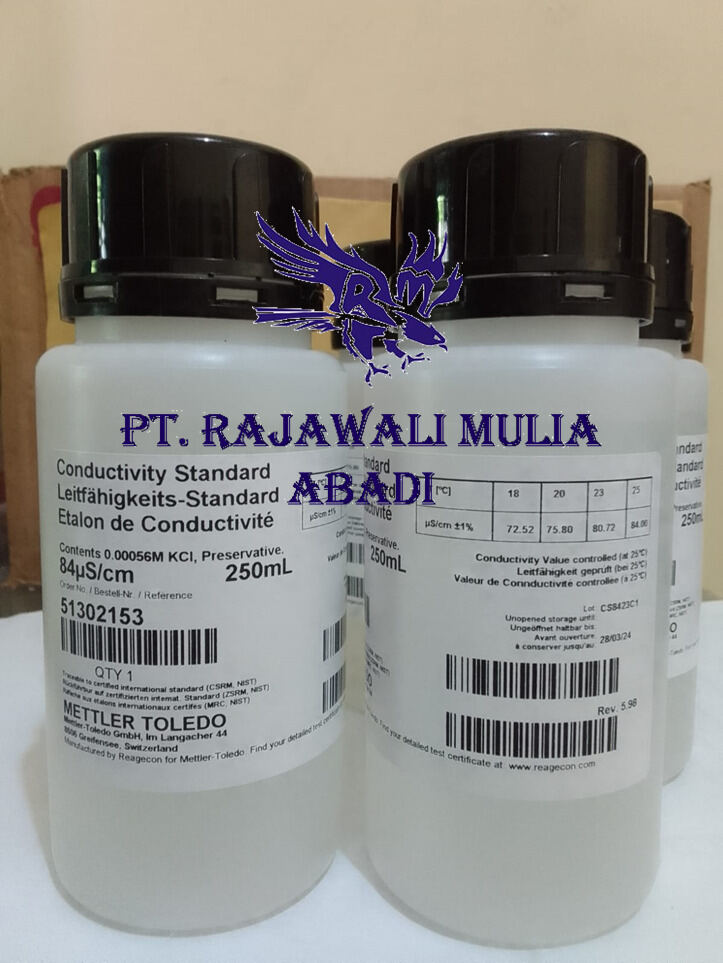 Conductivity Standard 84µS/cm 250 ml METTLER TOLEDO 51302153 bukan ...
