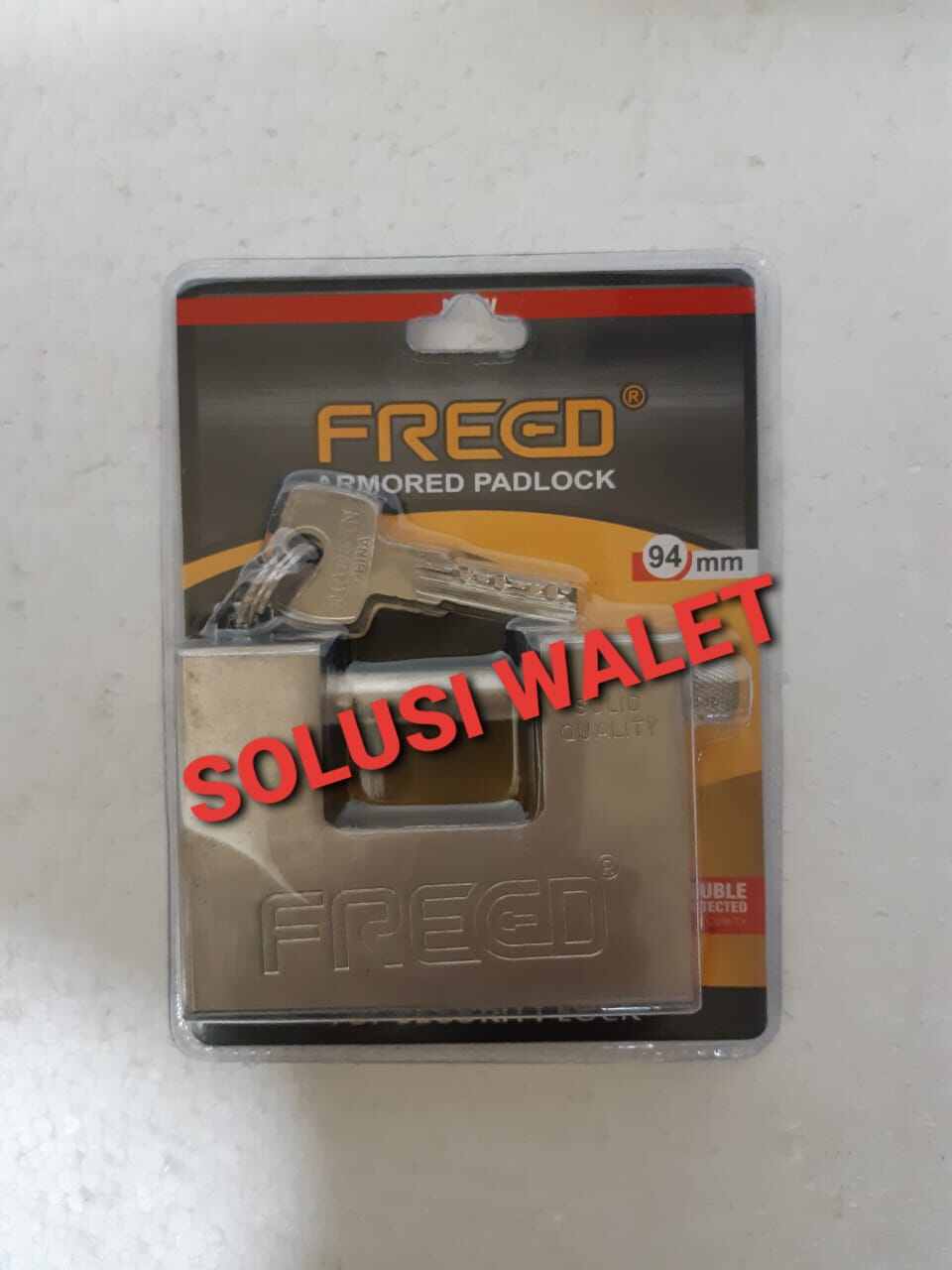 Gembok Rumah Burung Walet Gembok Panzer 94mm FREED Armored Padlock ...