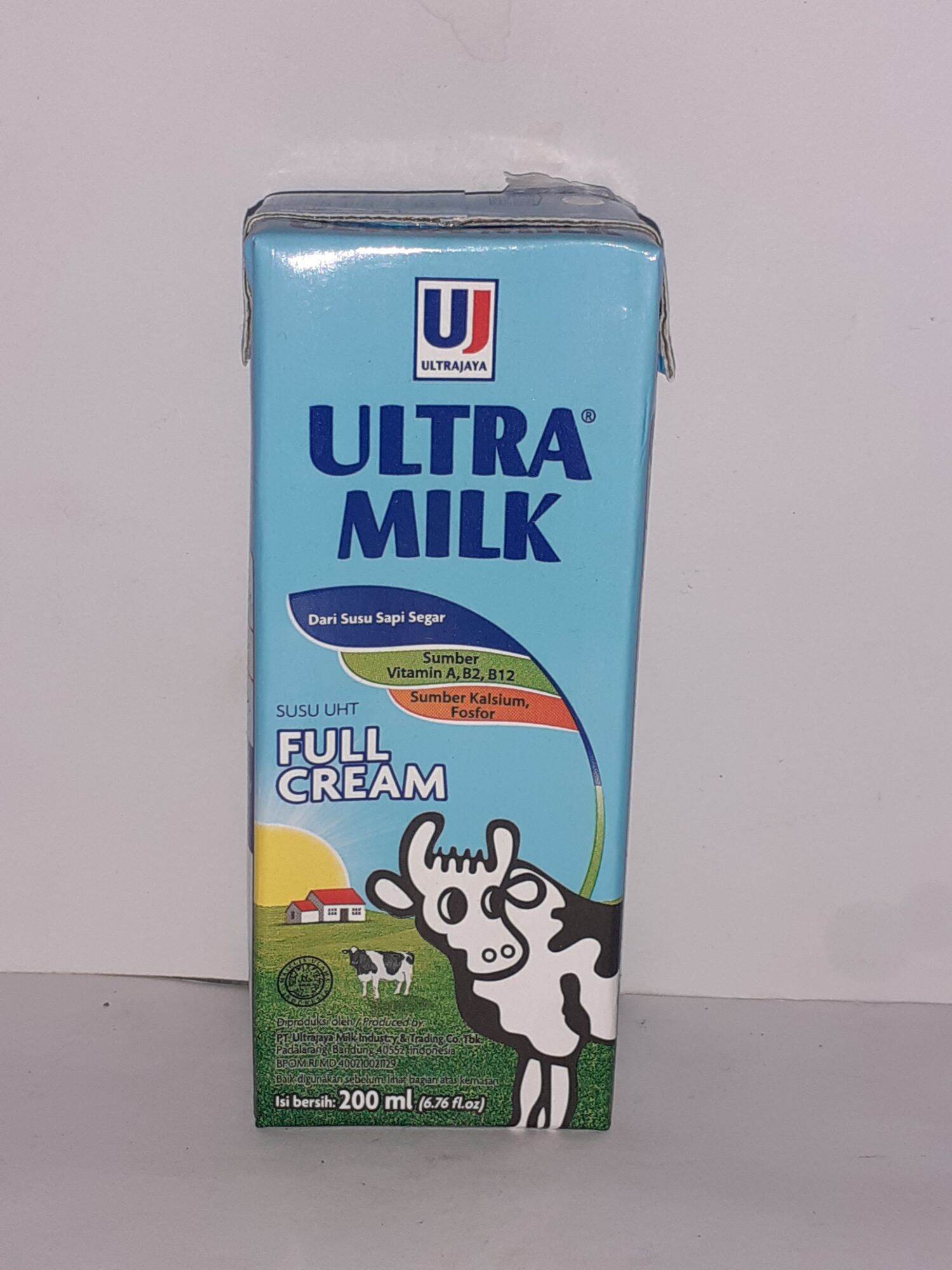 ultra milk full cream 200ml | Lazada Indonesia