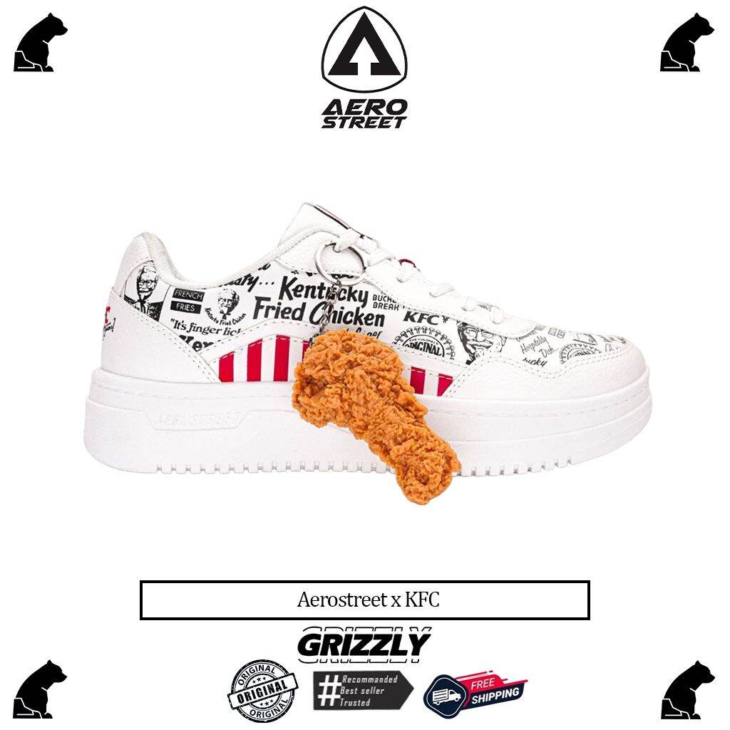 Sepatu Aerostreet x KFC Limited Edition Baru Fullset | Lazada Indonesia