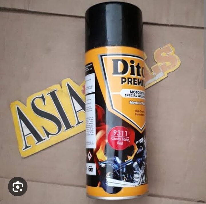 Pilok Diton Premium 9311 Candytone Red / Merah Candytone 400cc Cat ...